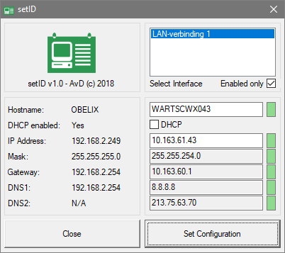 SetID - Programming@DULMEN.net