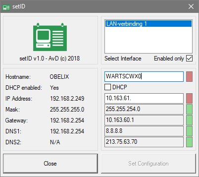 SetID - Programming@DULMEN.net